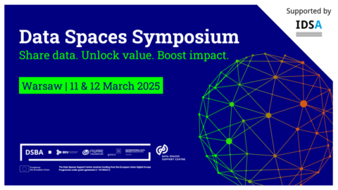 Data Spaces Symposium 2025 | Share data. Unlock value. Boost impact. - International Data Spaces