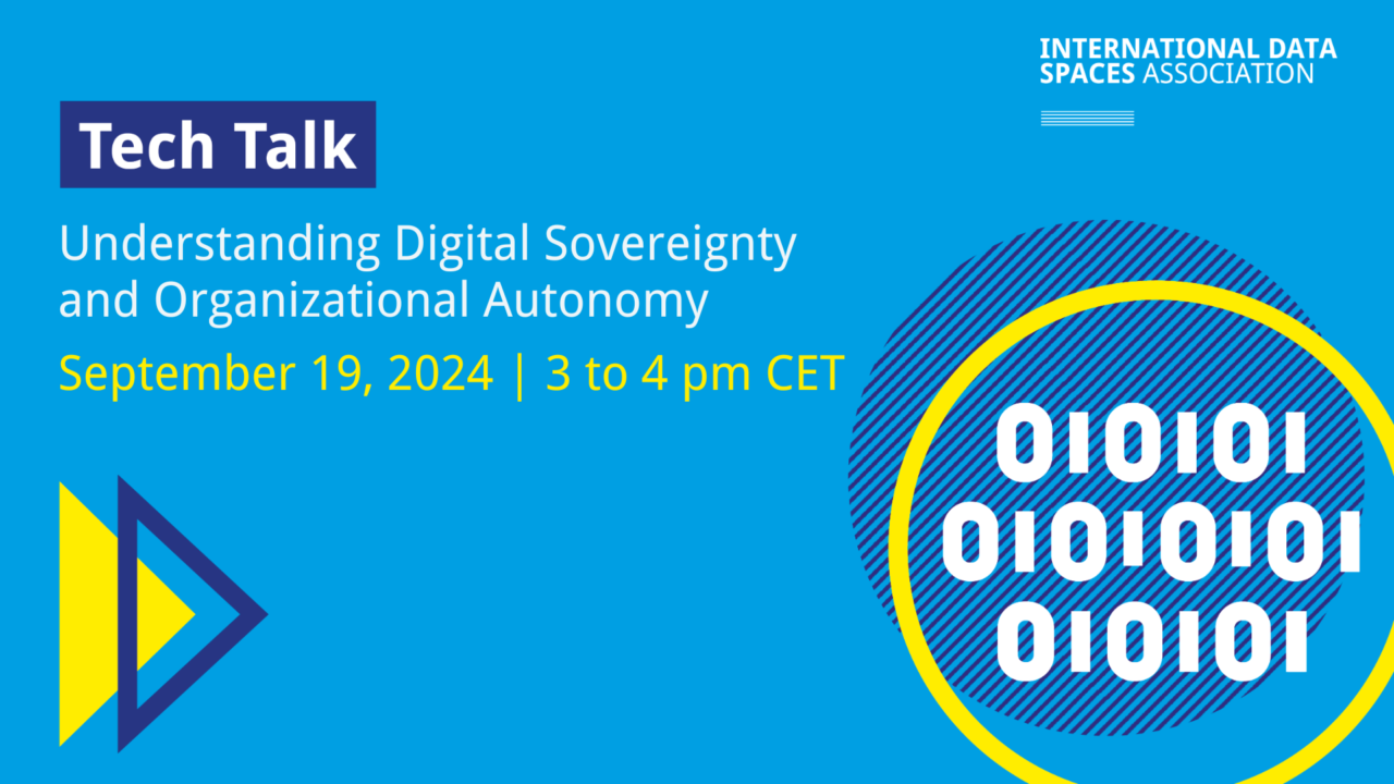 IDSA Tech Talk | Understanding Digital Sovereignty and Organizational ...